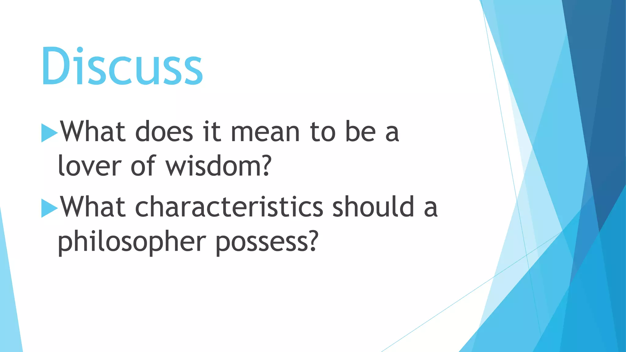 Lesson 1 what is philosophy | PPTX