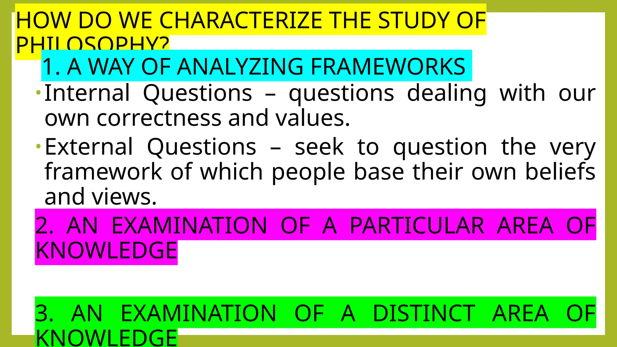 Lesson 1 WHAT IS PHILOSOPHY. powerpoint presentation | PPTX
