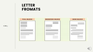 Writing Application Letters | PPTX