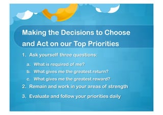 Lesson 2 - Managing my attitude, health and priorities | PDF ...