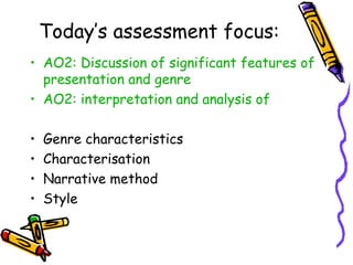 Lesson 2 | PPT | Genres