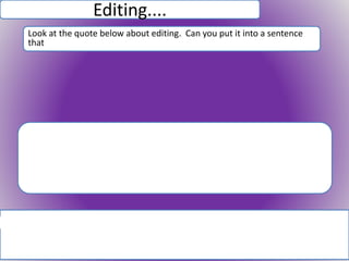 Lesson 2 - Editing | PPTX