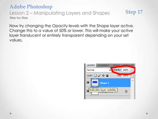 Photoshop Lesson 2 | PPTX
