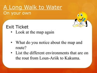 A Long Walk to Water - Lssn2 | PPTX