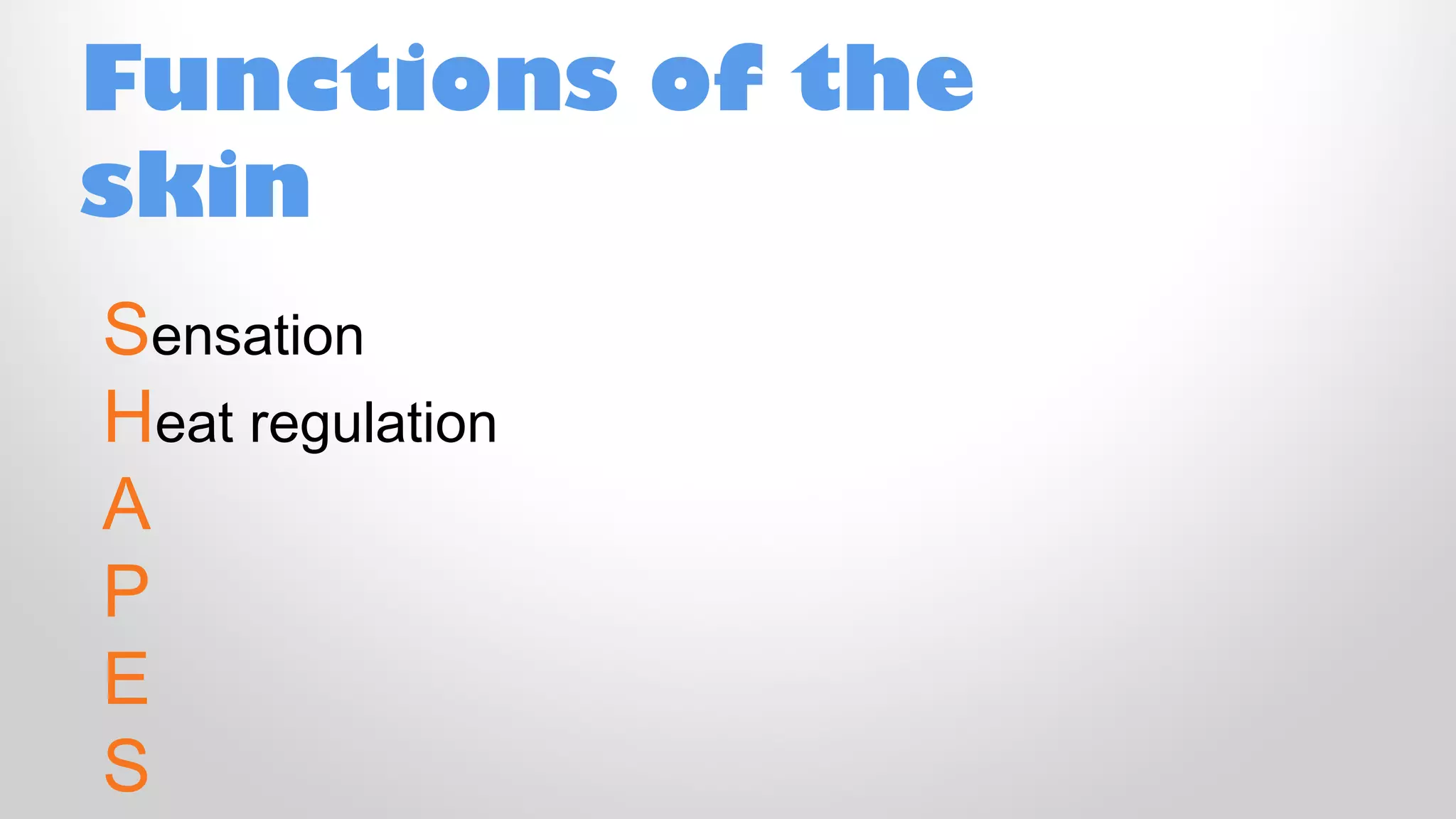 Lesson2- Spray Tanning -Layers of the skin & Functions of the skin | PPT