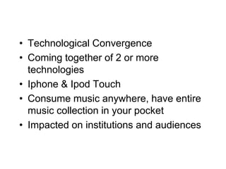 Music Industry: Technology | PPT