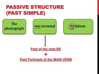 Passive Voice: an Introduction. | PPT