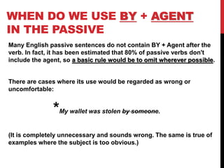 Passive Voice: an Introduction. | PPT