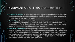 Lesson 2.0 definition, importance, and advantages of computers | PPTX