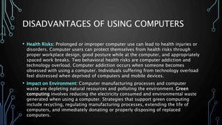 Lesson 2.0 definition, importance, and advantages of computers | PPTX