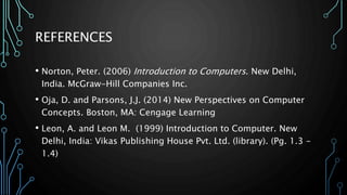 Lesson 2.0 definition, importance, and advantages of computers | PPTX