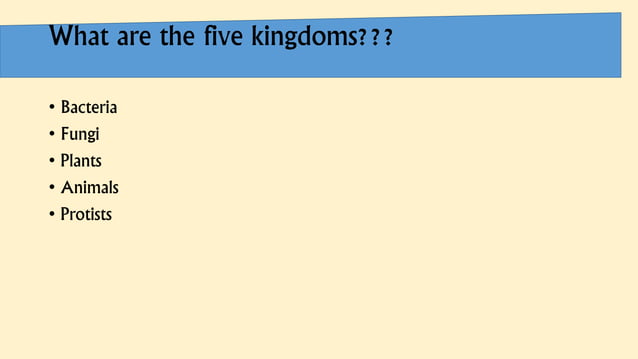 The Five Kingdoms | PPT