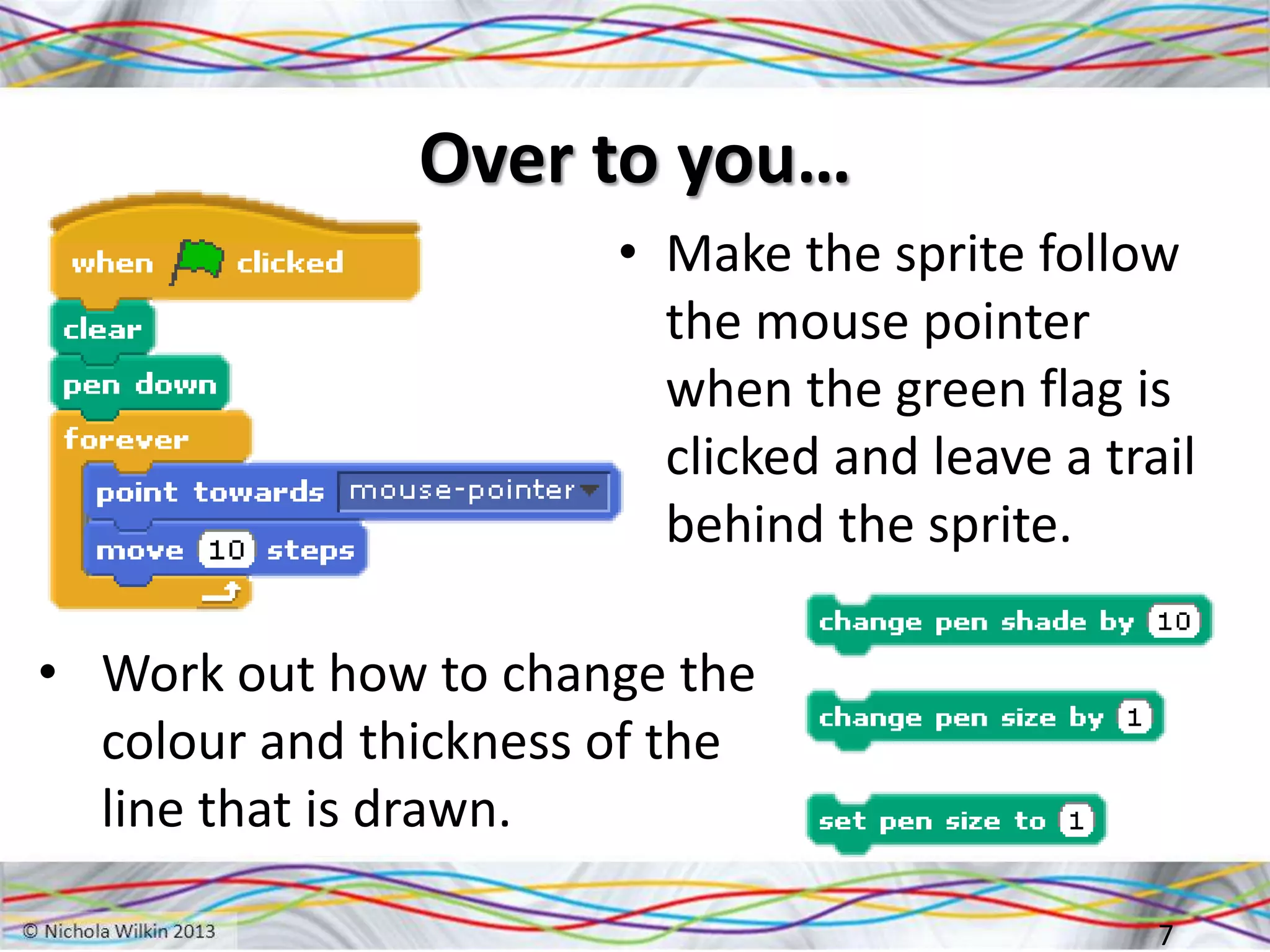 Scratch Lesson 2 | PPTX