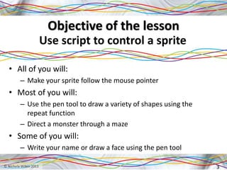 Scratch Lesson 2 | PPTX