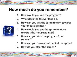 Scratch Lesson 2 | PPTX