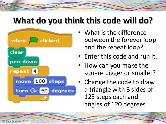 Scratch Lesson 2