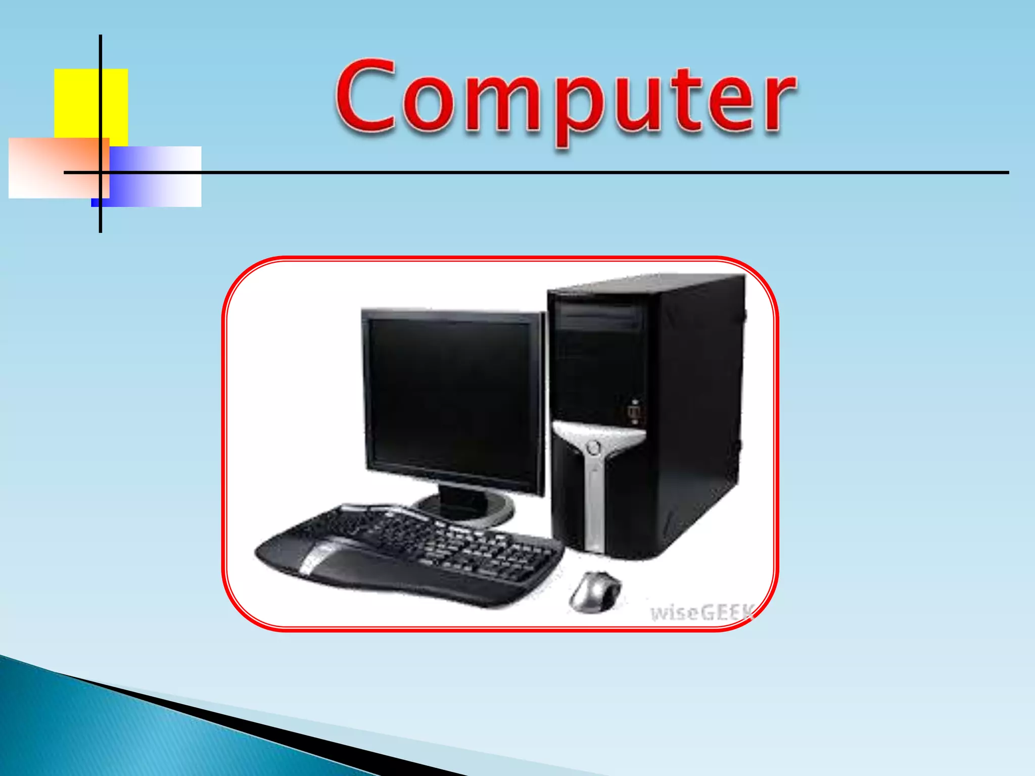 Introduction to Computer Lesson 2 | PPTX