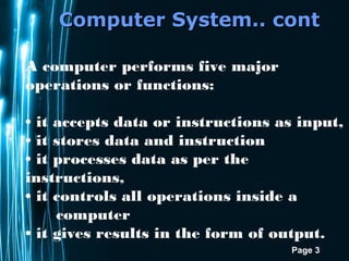 Lesson2.1 computer components rev2 | PPT