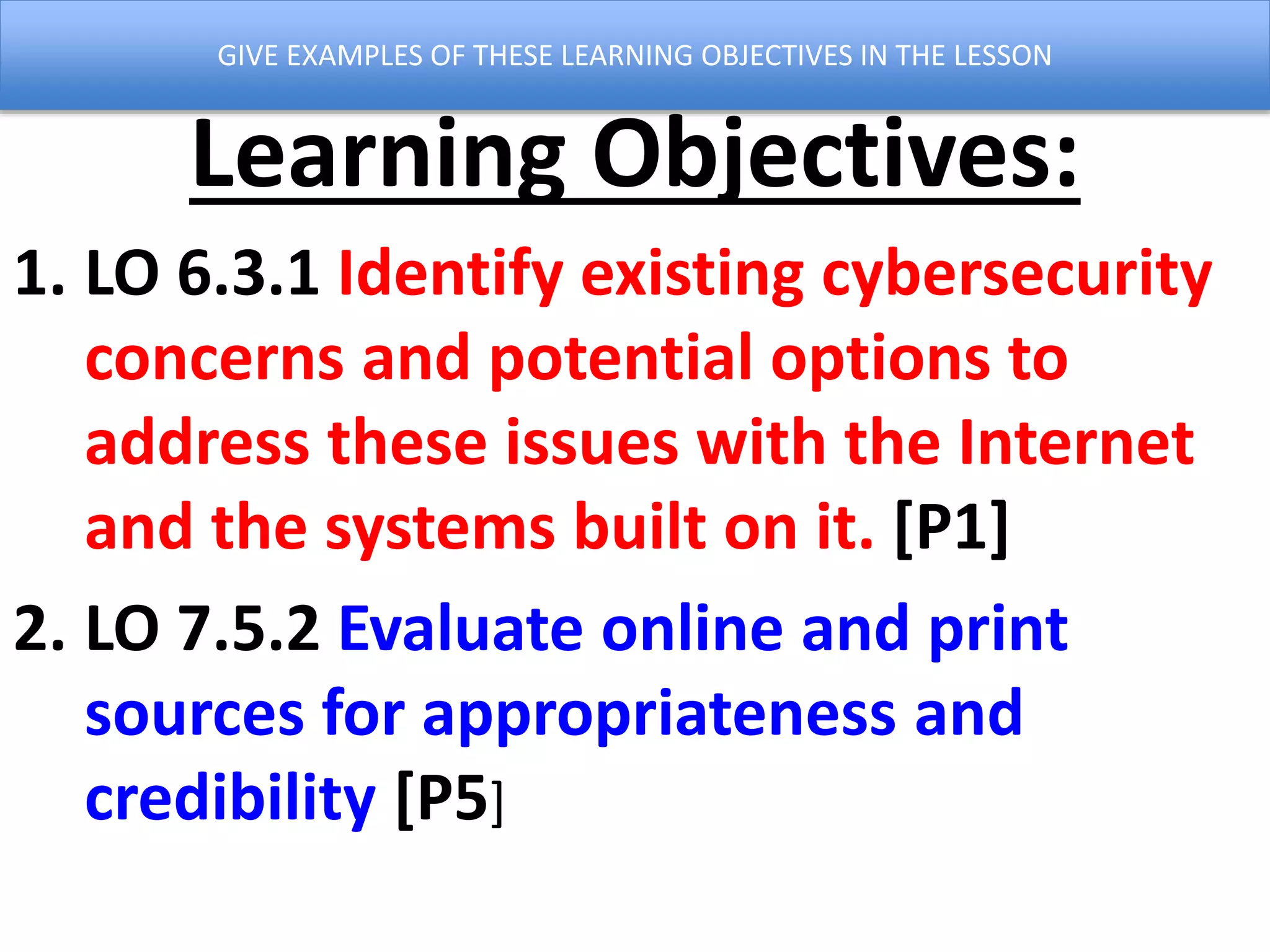 Lesson2.9 p u2l6 cryptography and innovations | PPT