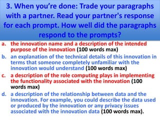 Lesson2.9 p u2l6 cryptography and innovations | PPT