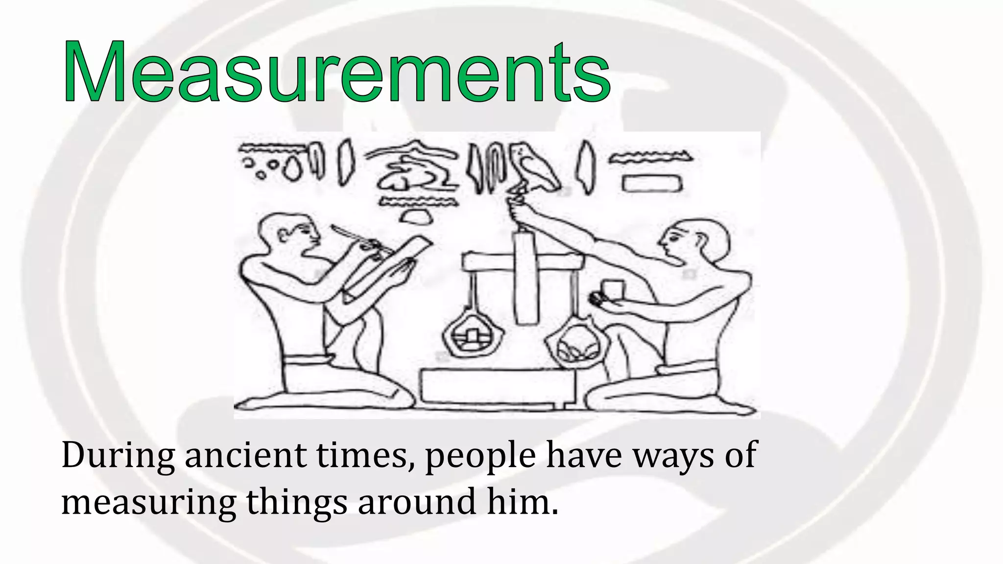 Lesson 2.1 measurements | PPTX