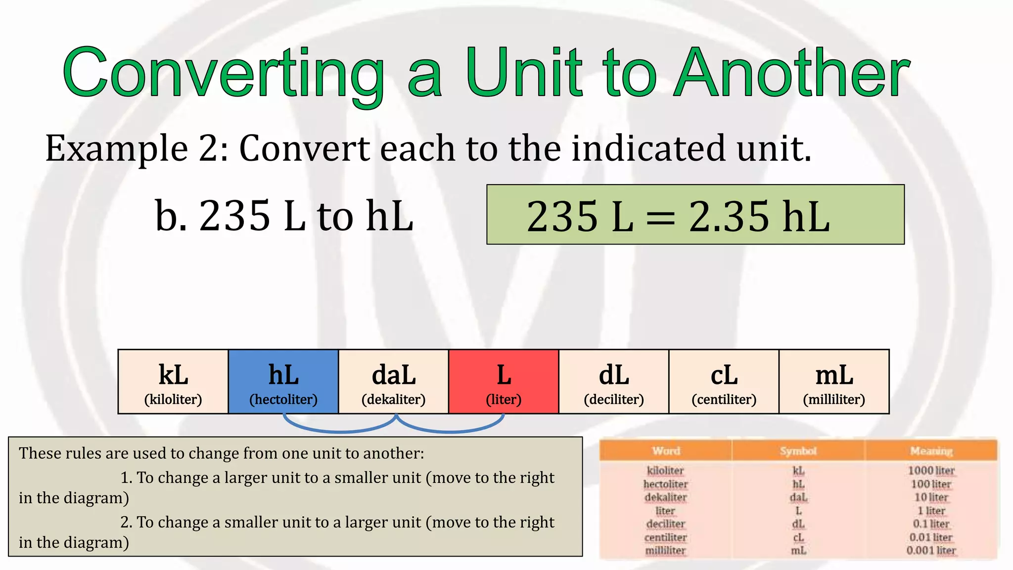 Lesson 2.3 measuring capacity | PPTX