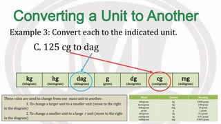 Lesson 2.4 measuring mass | PPTX