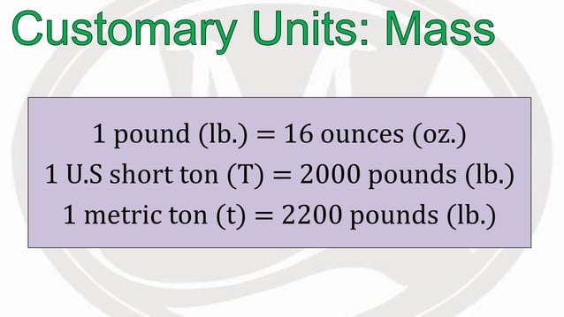 Lesson 2.4 measuring mass | PPTX