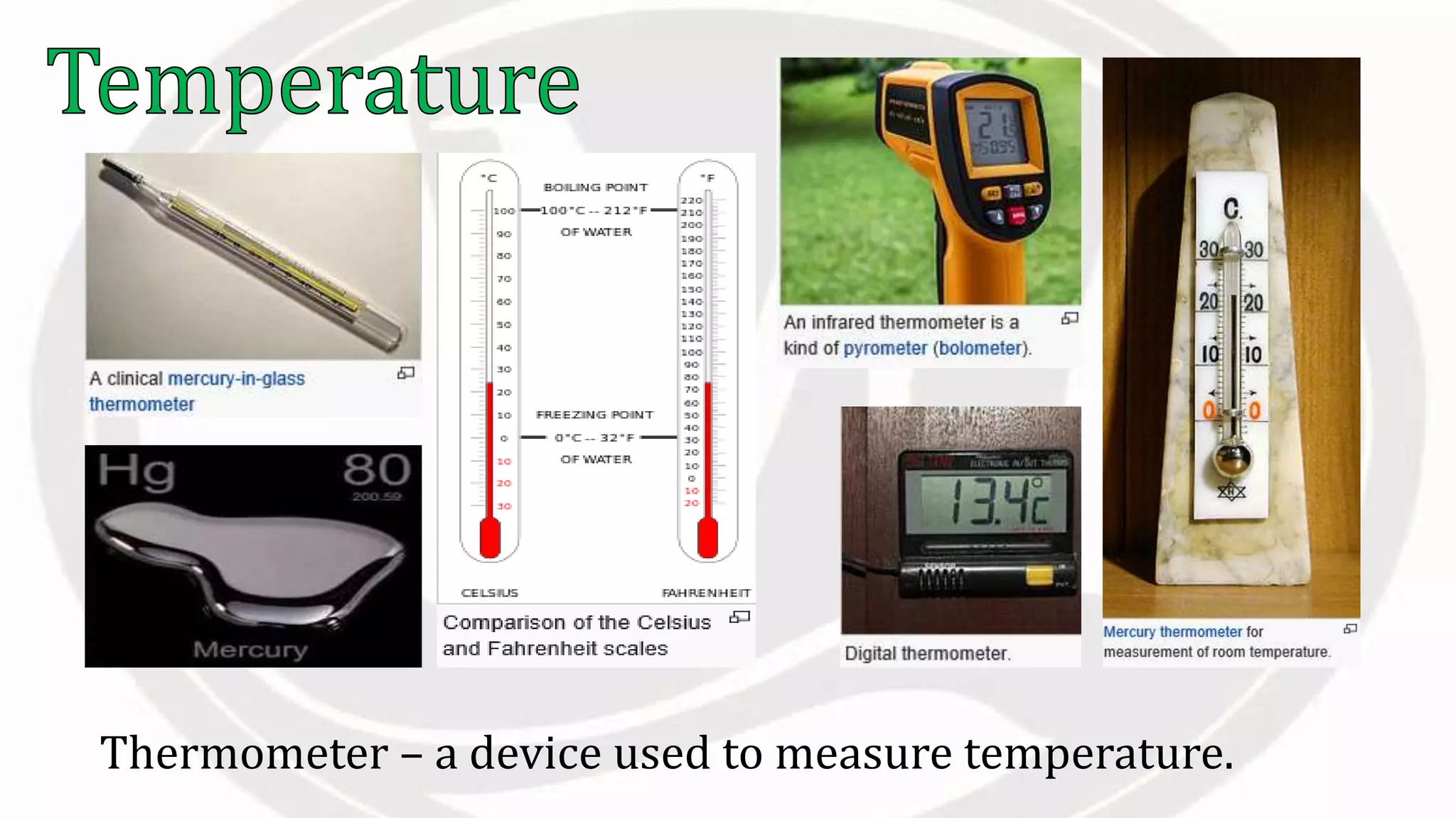 Lesson 2.9 measuring temperature | PPTX