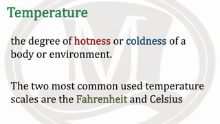 Lesson 2.9 measuring temperature | PPTX
