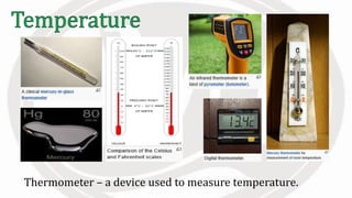 Lesson 2.9 measuring temperature | PPTX