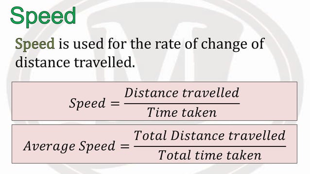 Lesson 2.10 ratio, rate and speed | PPTX | Physics | Science