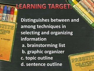 Lesson 2.brainstorming | PPTX