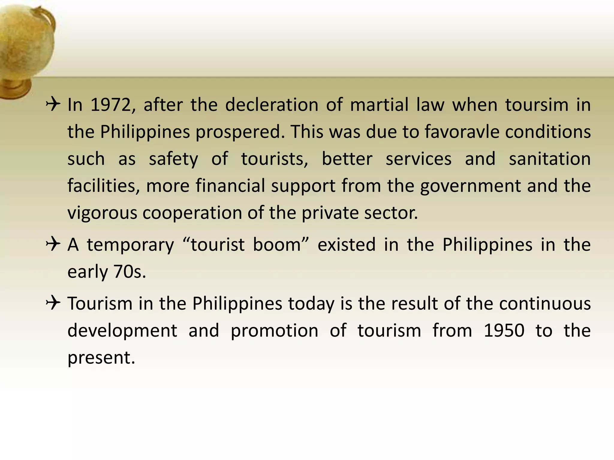 The History of Tourism | PPTX