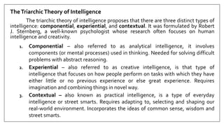 INDIVIDUAL DIFFERENCES, MENTAL ABILITY AND PERSONALITY | PPTX