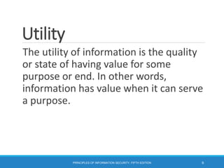 Information Assurance And Security - Chapter 1 - Lesson 2 | PPT