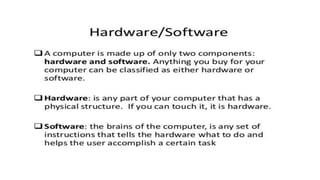 Introducing the Computer | PPT