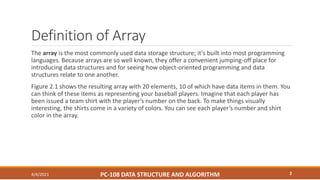 Lesson 2.1 array | PDF