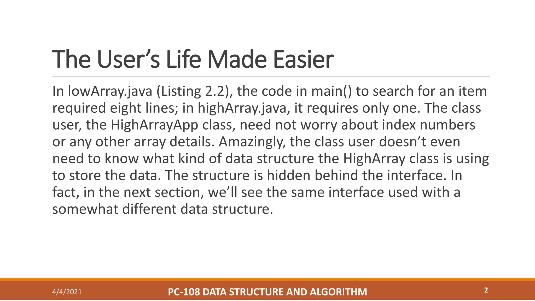Lesson 2.2 abstraction | PPT