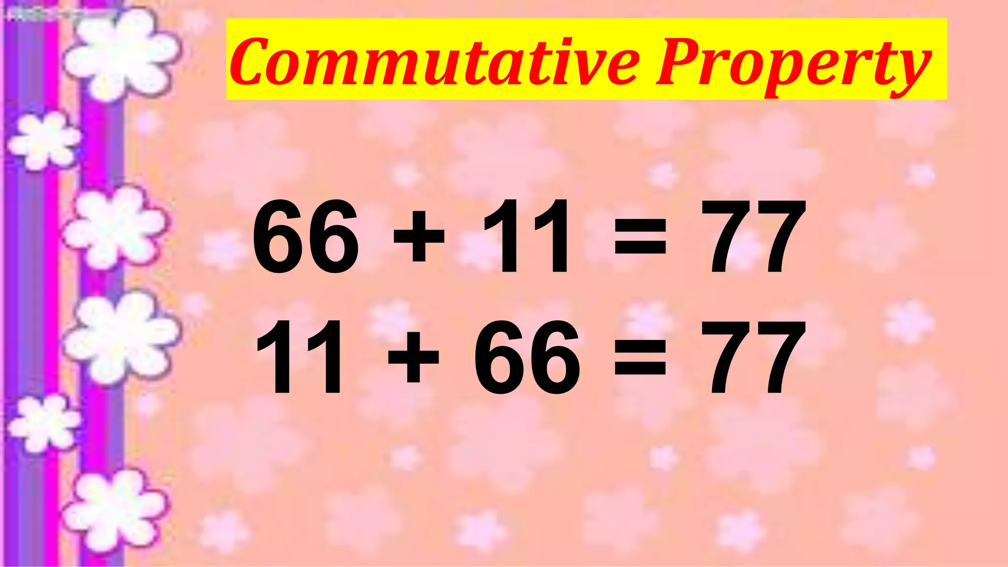 Properties of Addition | PPTX