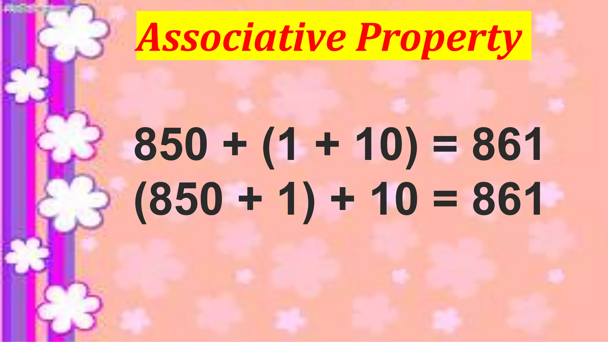 Properties of Addition | PPTX
