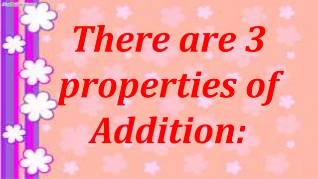 Properties of Addition | PPTX