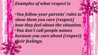 Respect for Others | PPTX