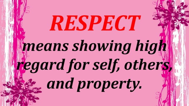 Respect for Others | PPTX