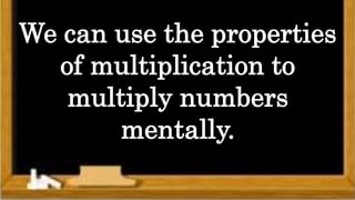 Properties of Multiplication | PPTX