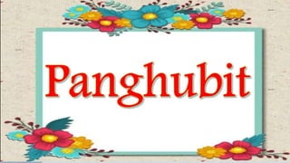 Panghubit (Adjectives) | PPTX