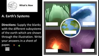 Earth Subsystems | PPTX | Geography | Science