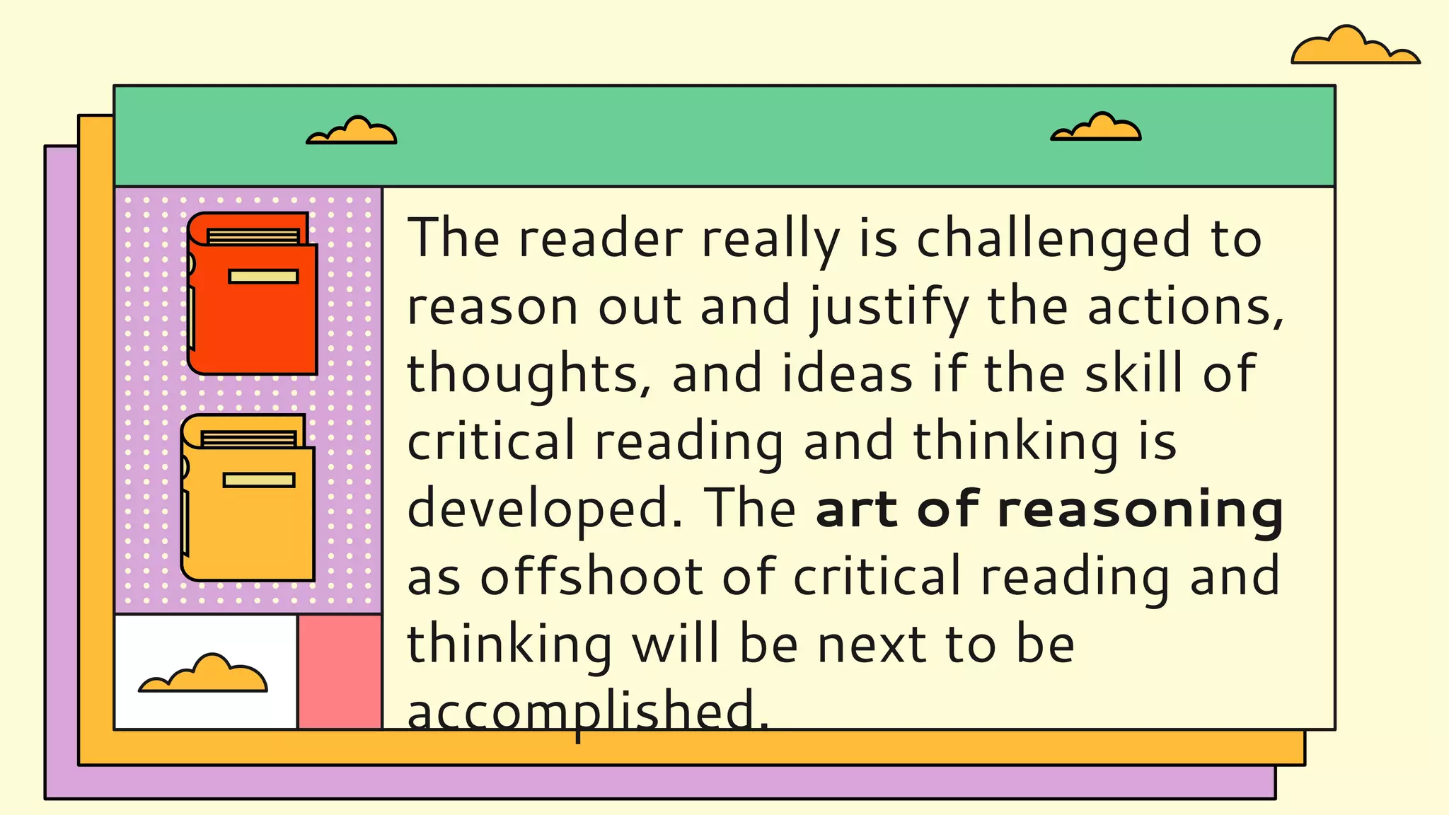 Critical Reading as Reasoning | PPTX