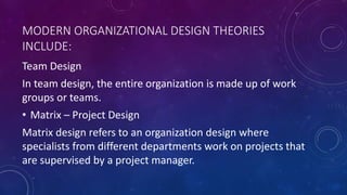 ORGANIZATION THEORIES .pptx