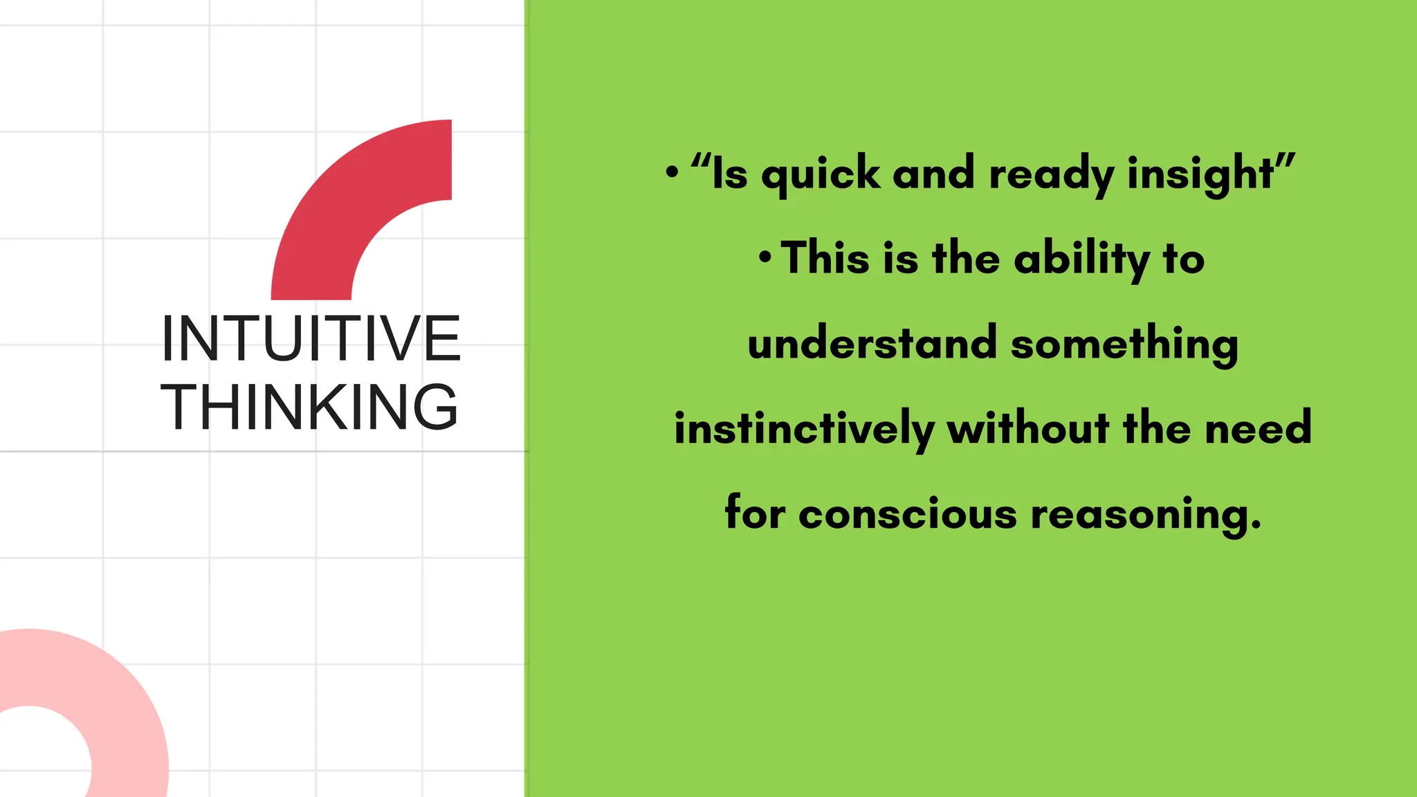 Understanding Strategic Analysis and Intuitive thinking | PPTX